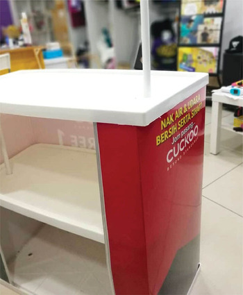 Kira Jadi Printing - PVC Promotion Counter